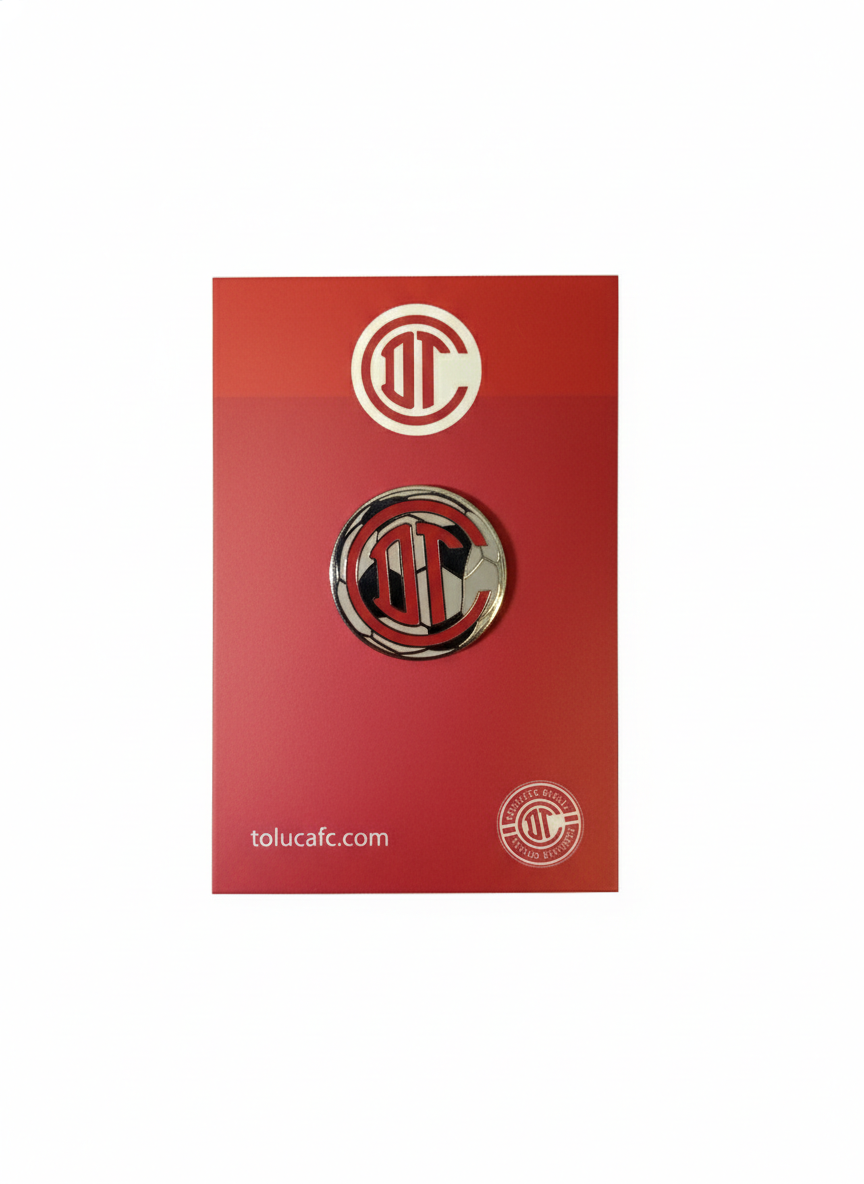 Pin Balón CDT – TolucaFC Store